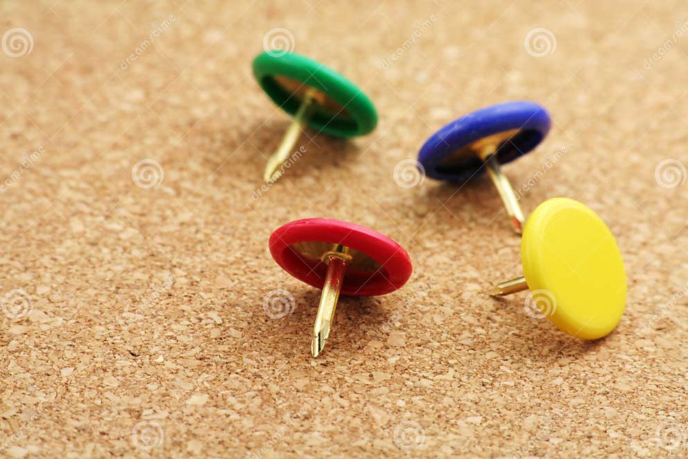 Thumbtack stock image. Image of thumb, plastic, thumbtack - 1656415