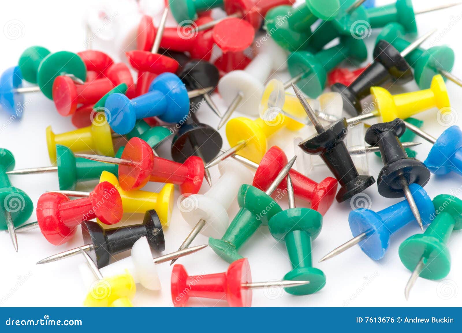 Thumbtack stock photo. Image of thumbtack, penetrating - 7613676