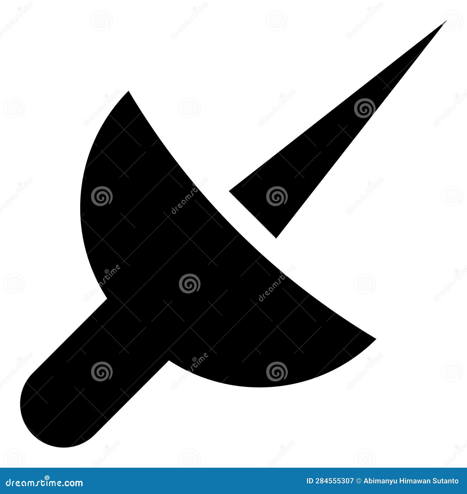 Thumbtack icon vector stock vector. Illustration of sticker - 284555307