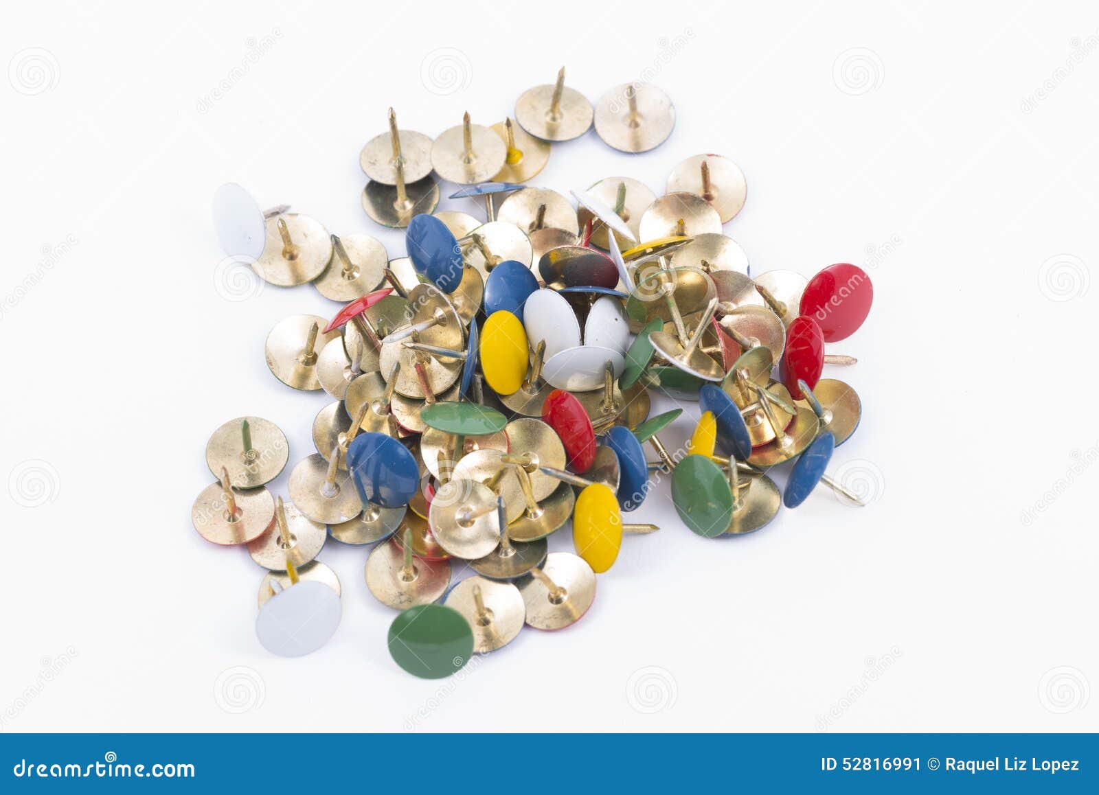 Thumbtacks stock image. Image of library, round, metal - 52816991