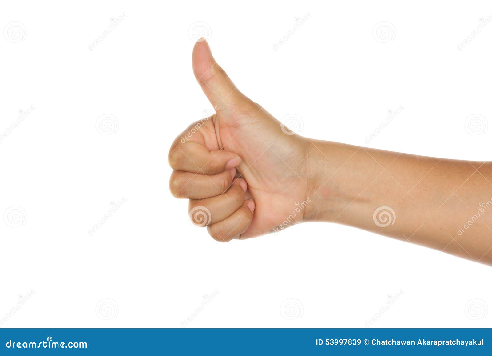 Thump up hand stock image. Image of abstract, agreement - 53997839