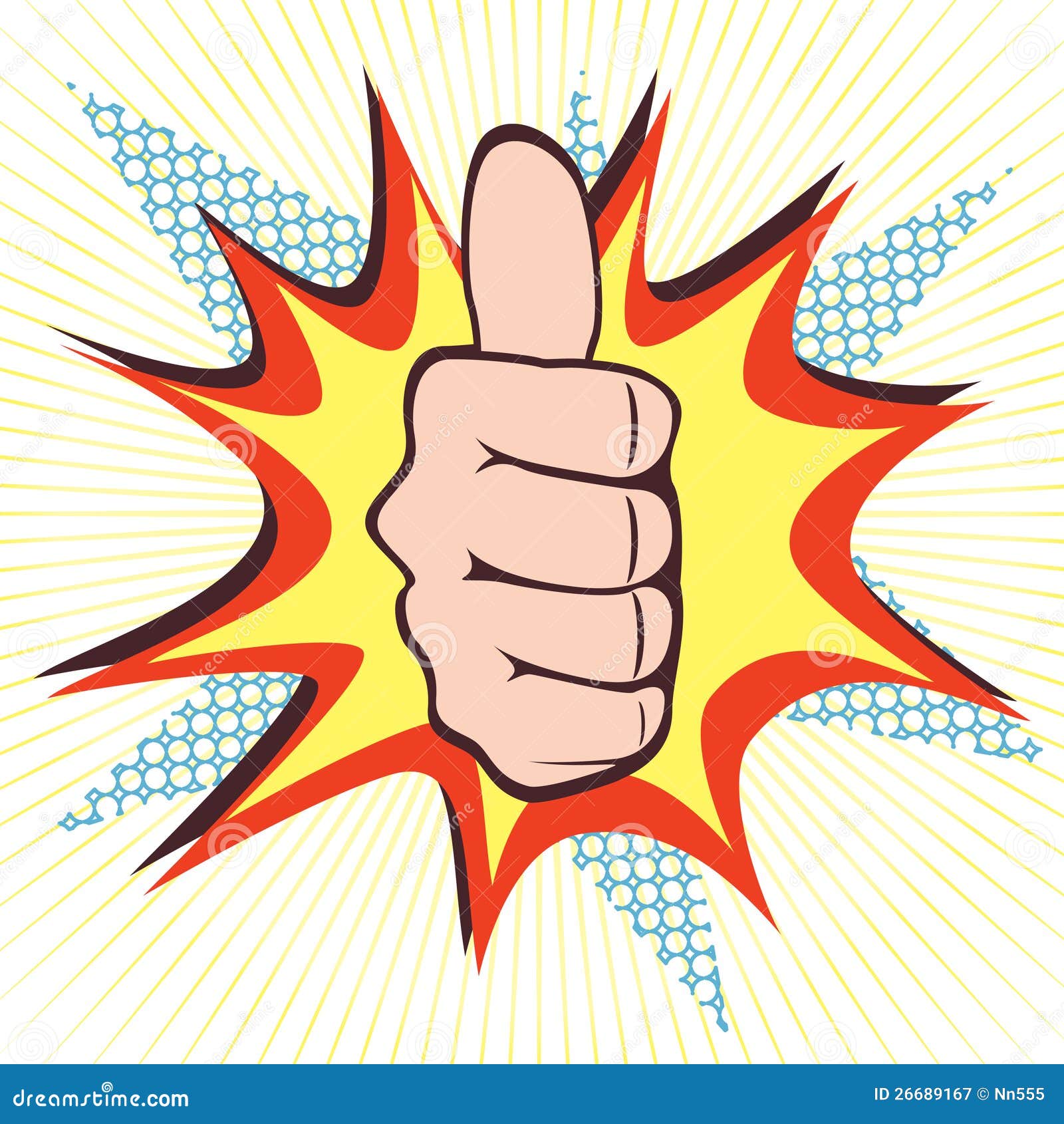 Thump Cartoon Vector | CartoonDealer.com #71149973