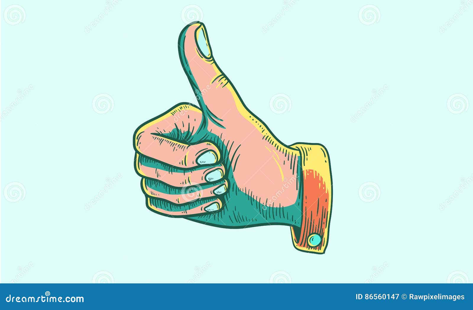 Thump Cartoon Vector | CartoonDealer.com #71149973