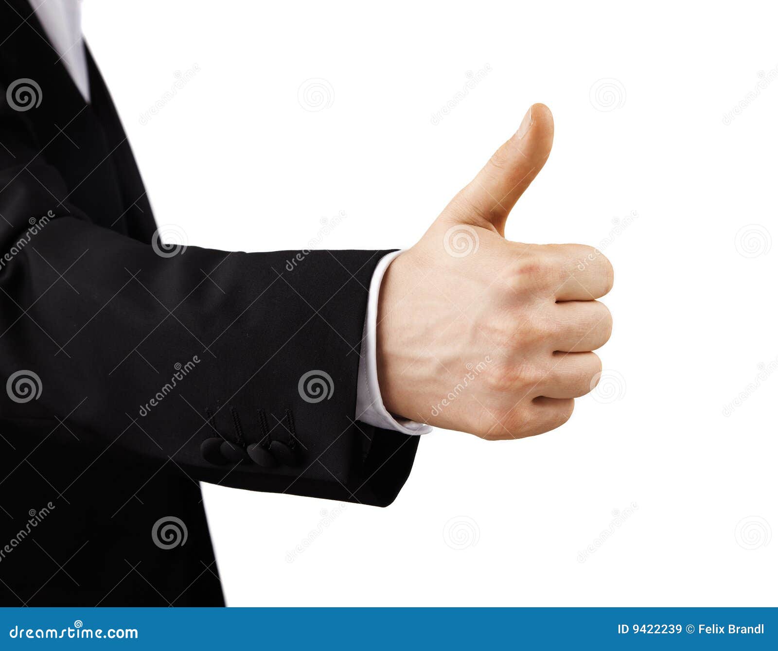Thumps up stock image. Image of mediation, confidence - 9422239