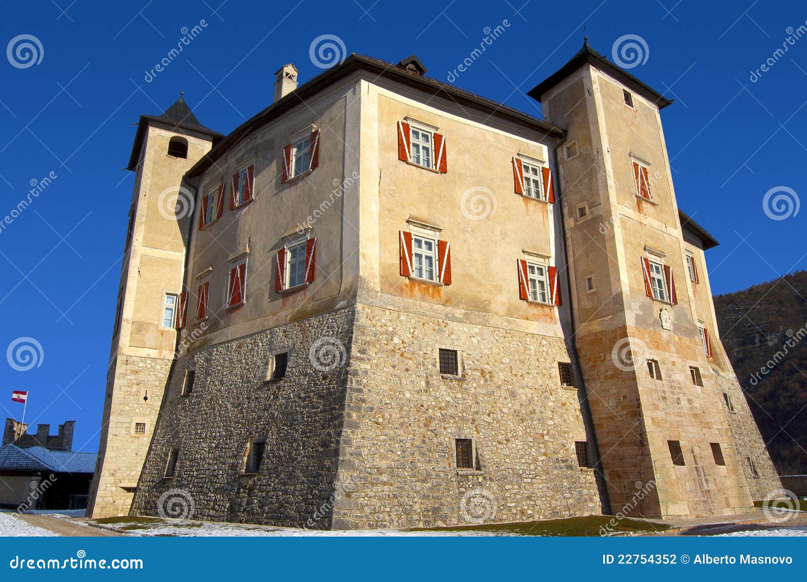 Thun Castle - Italy stock photo. Image of powerful, moat - 22754352