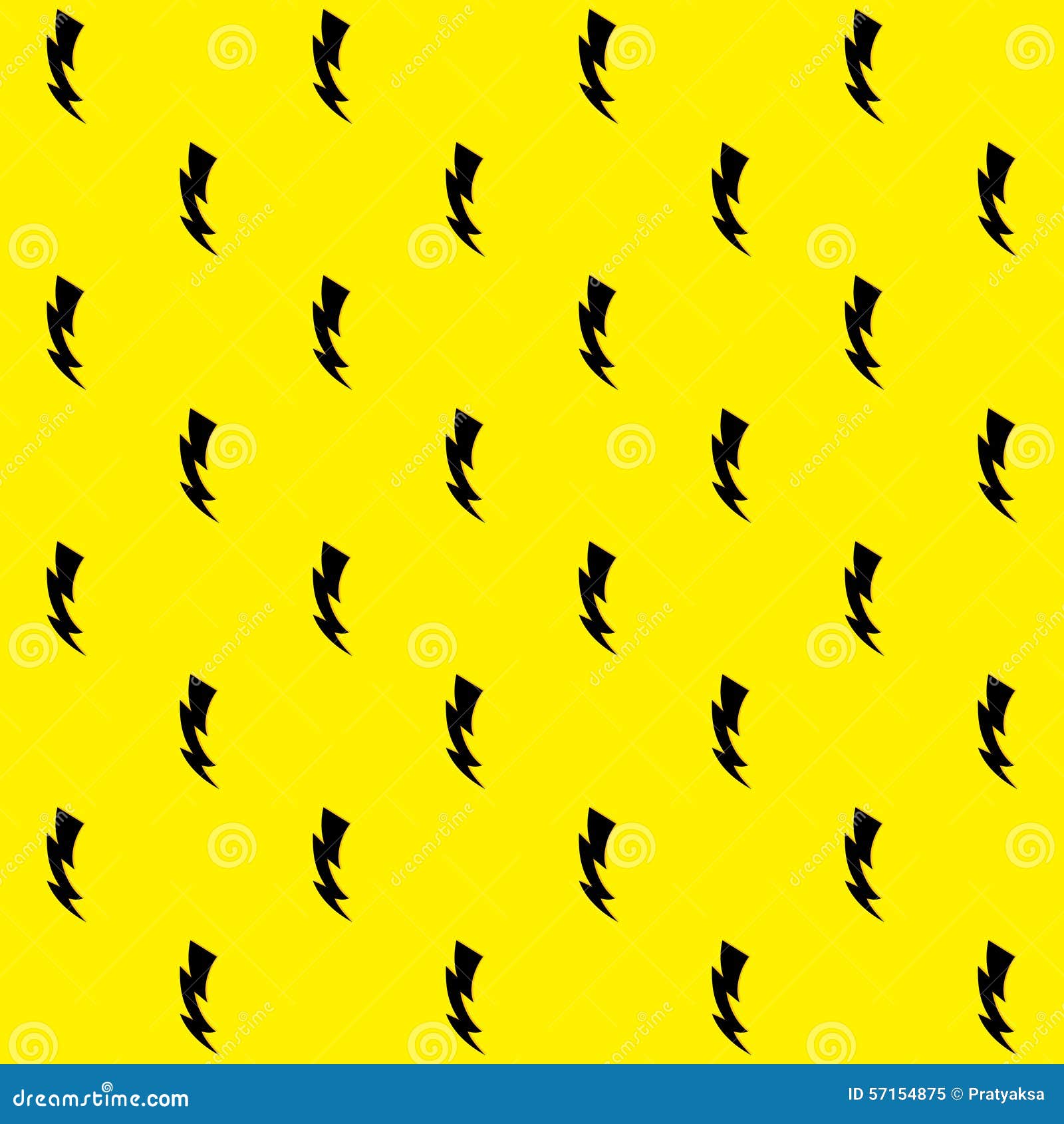 Thunder Background. Seamless Thunder Pattern. Flash Background Stock ...