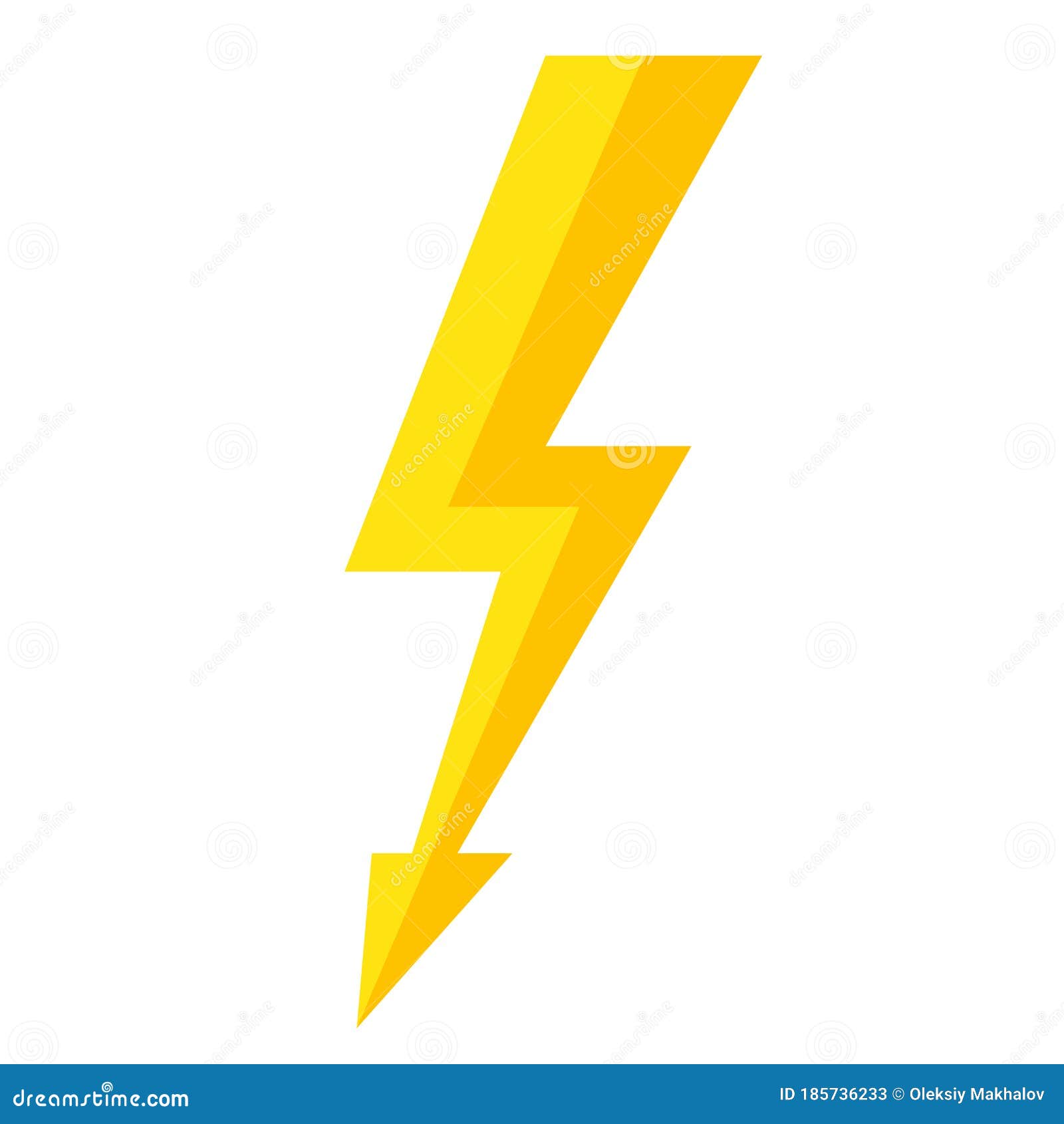 Thunder Lightning Bolt Pictogram Icon Design Element Vector ...