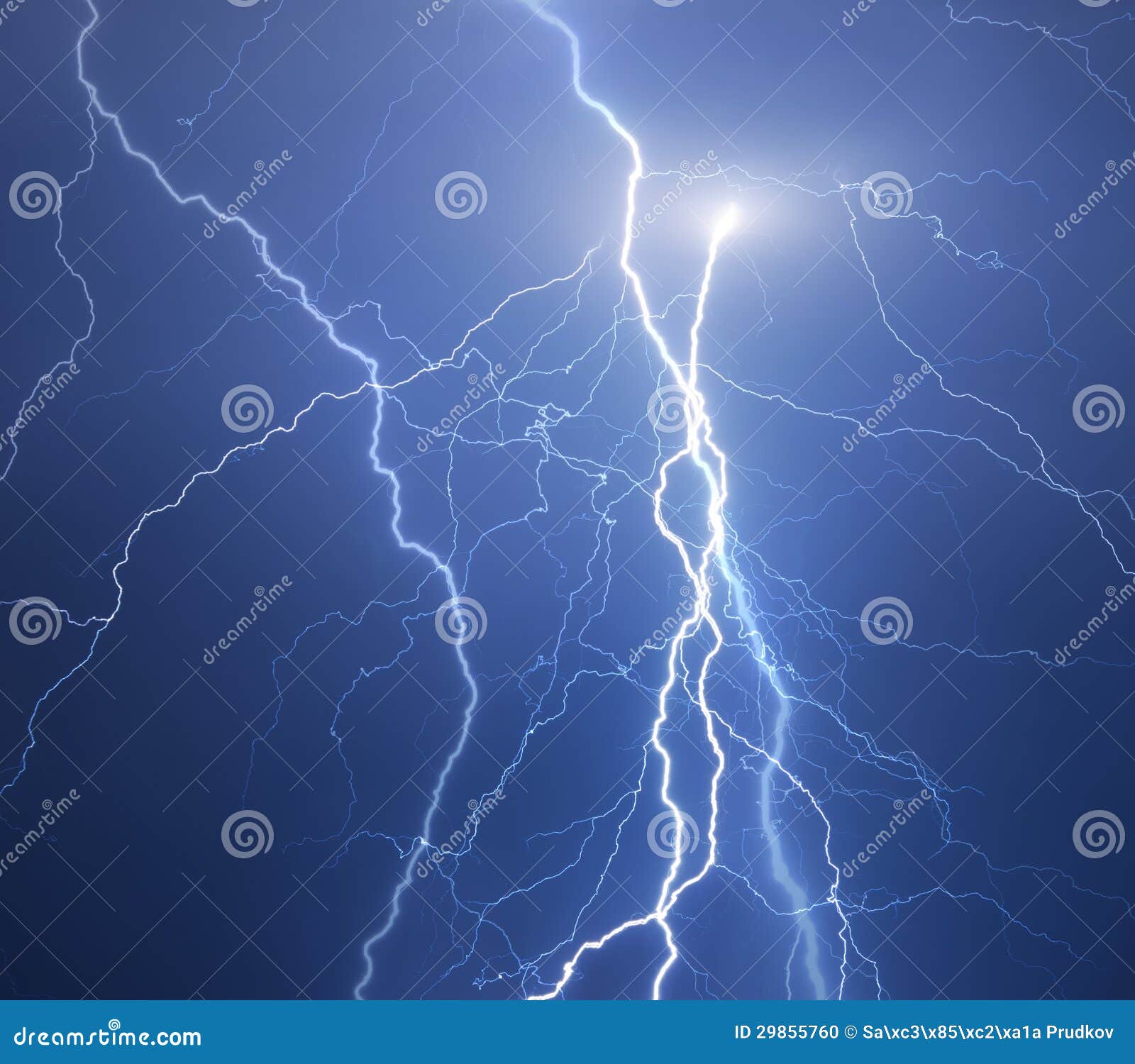 Thunder and lightning stock photo. Image of moving, moody - 29855760