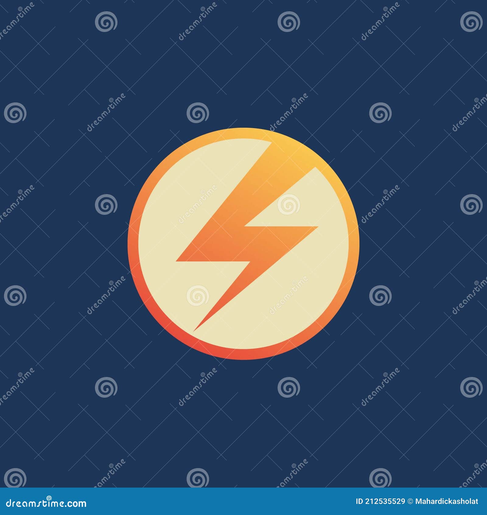 Thunder Logo Vector Template. Eps 10. Abstract Symbol for Identity ...
