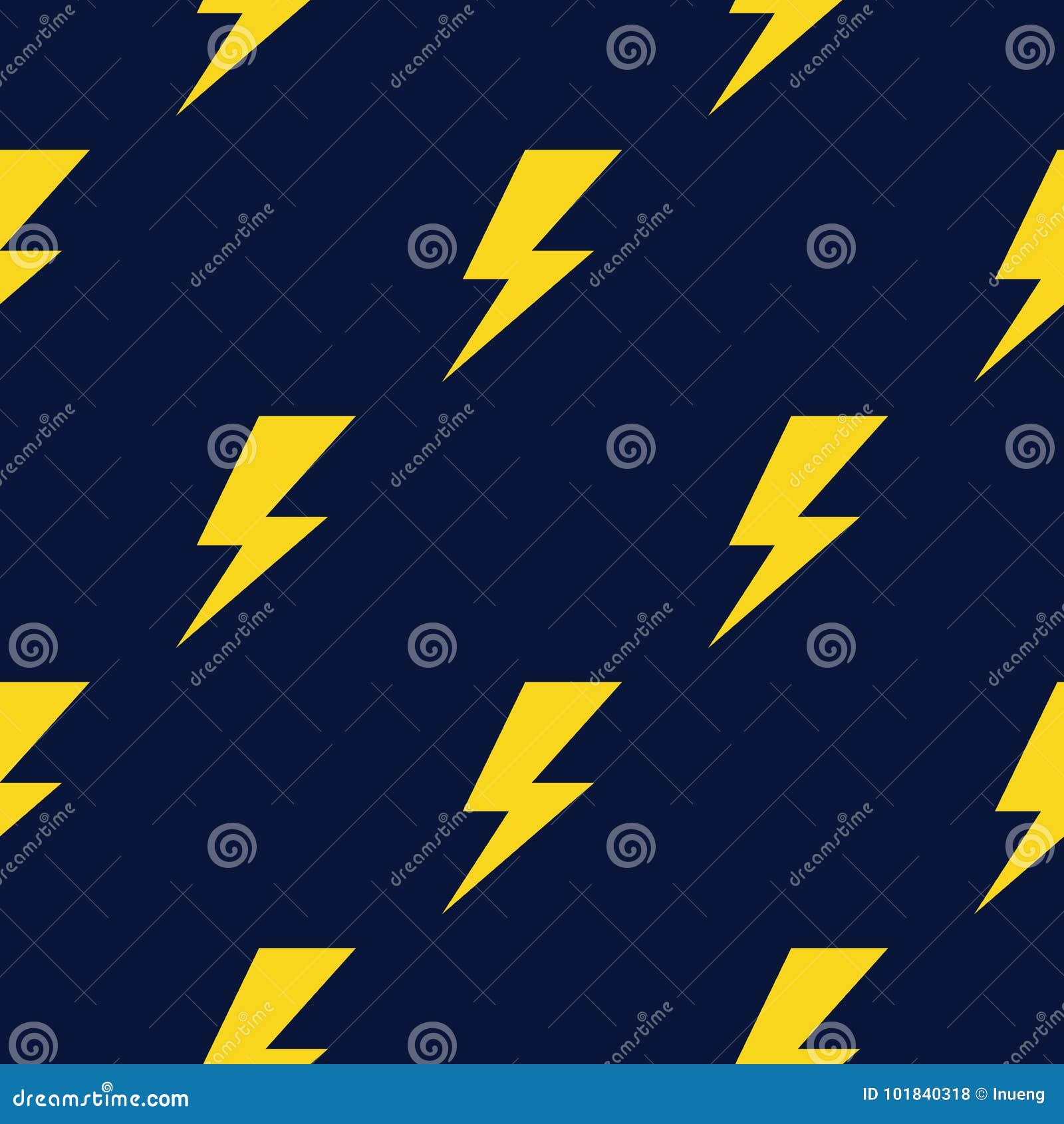 Thunder Pattern. Thunder Icon Stock Vector - Illustration of electric ...