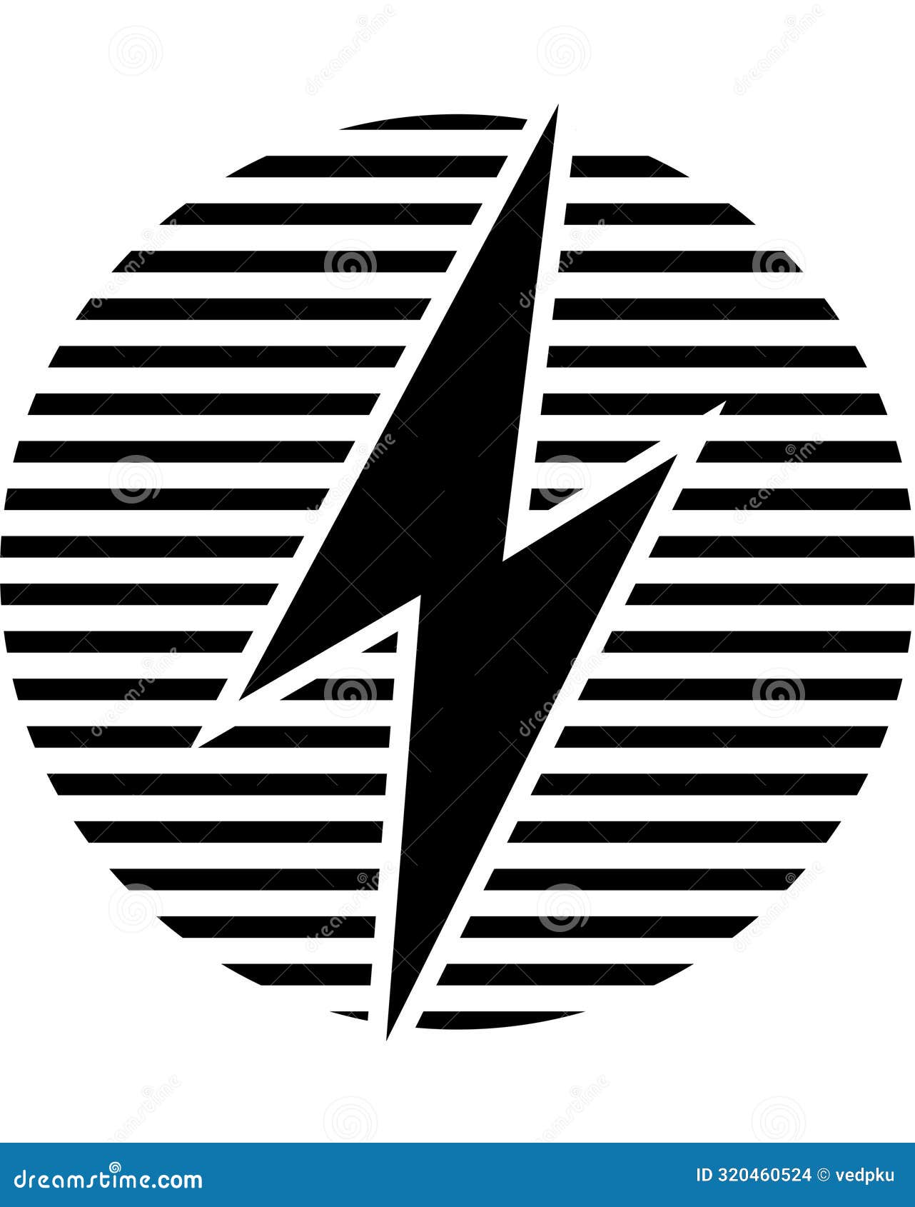 Thunder Power Sign, Thunder Symbol, Electric Power Icon, Energy Symbol ...