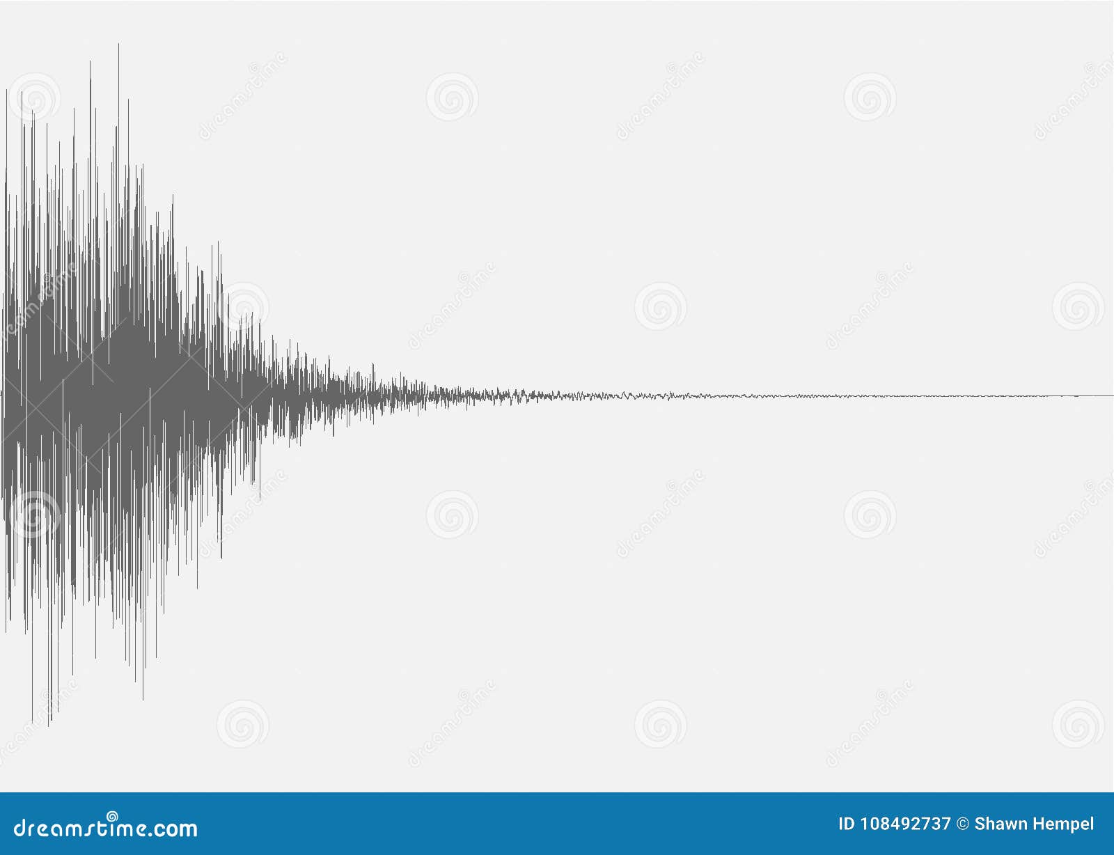 Thunder rumbling royalty free audio. Audio of charge - 108492737