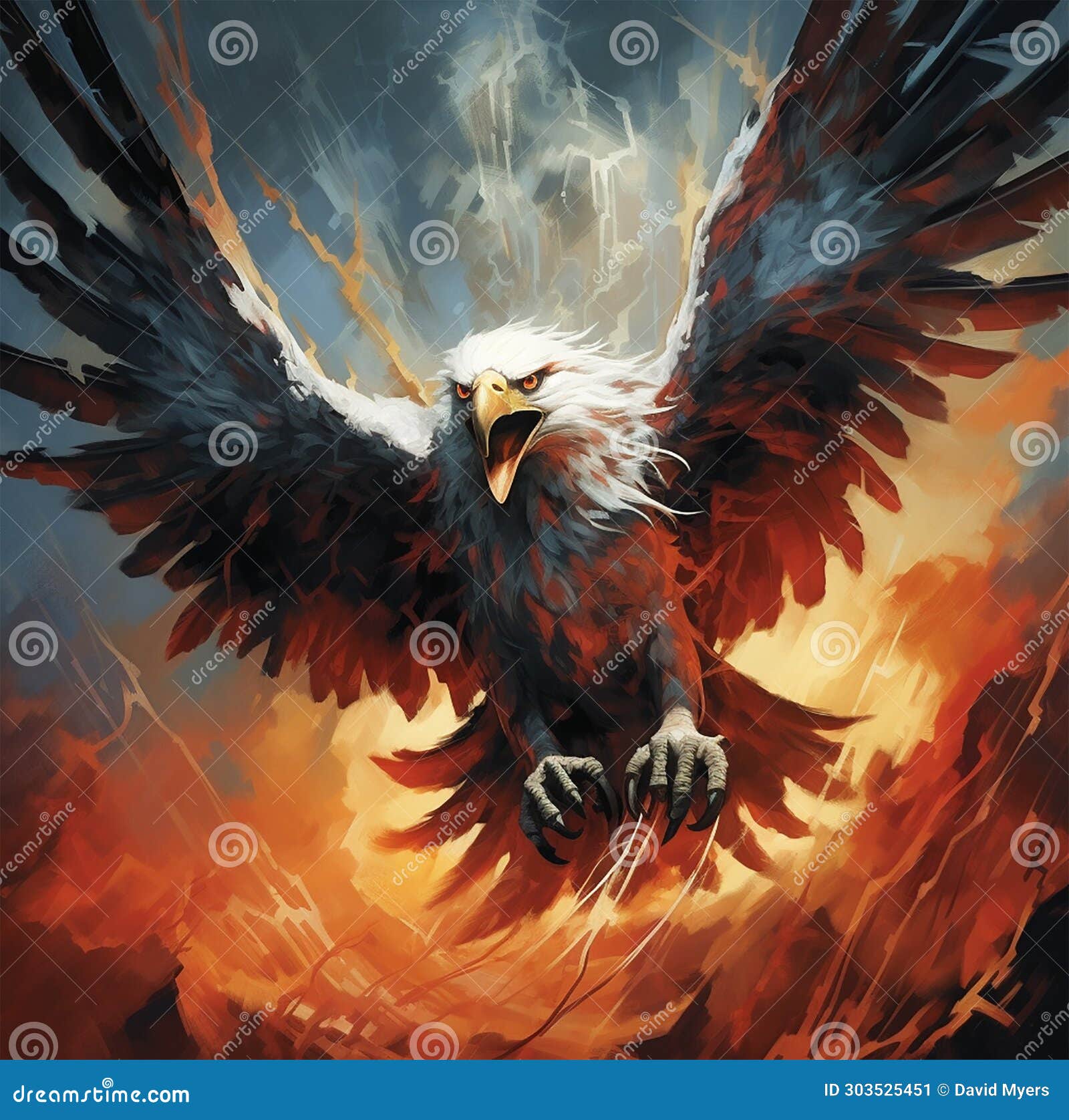 Thunderbird, Dynamic Illustration, Indigenous Folklore,onsidered a ...