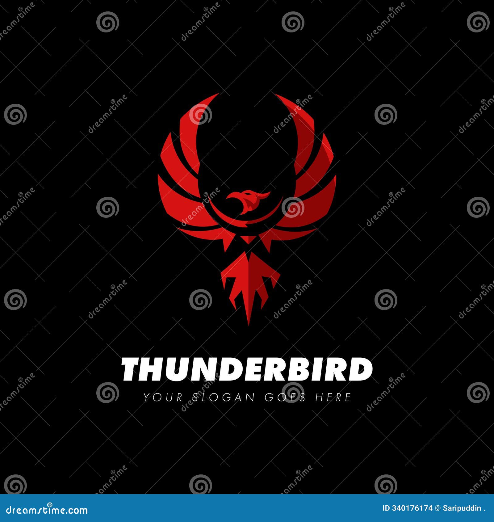 Thunderbird Royalty-Free Stock Image | CartoonDealer.com #124354564