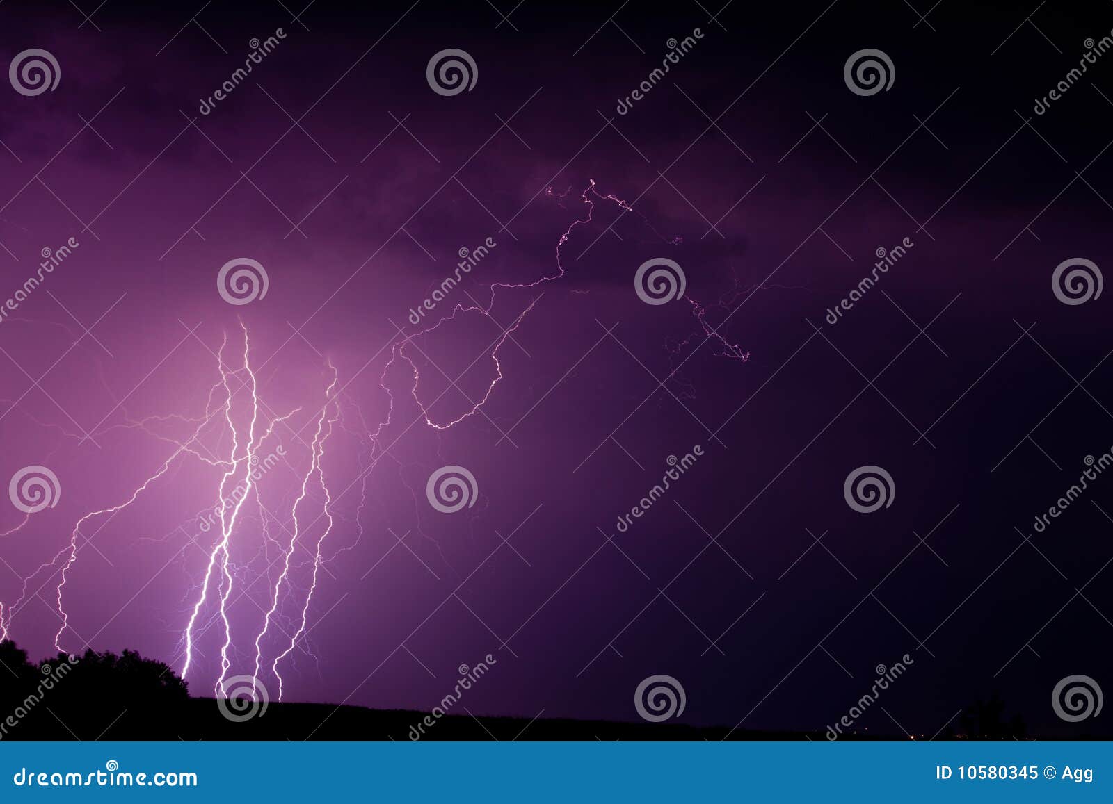Thunderbolt stock image. Image of cloud, night, weather - 10580345