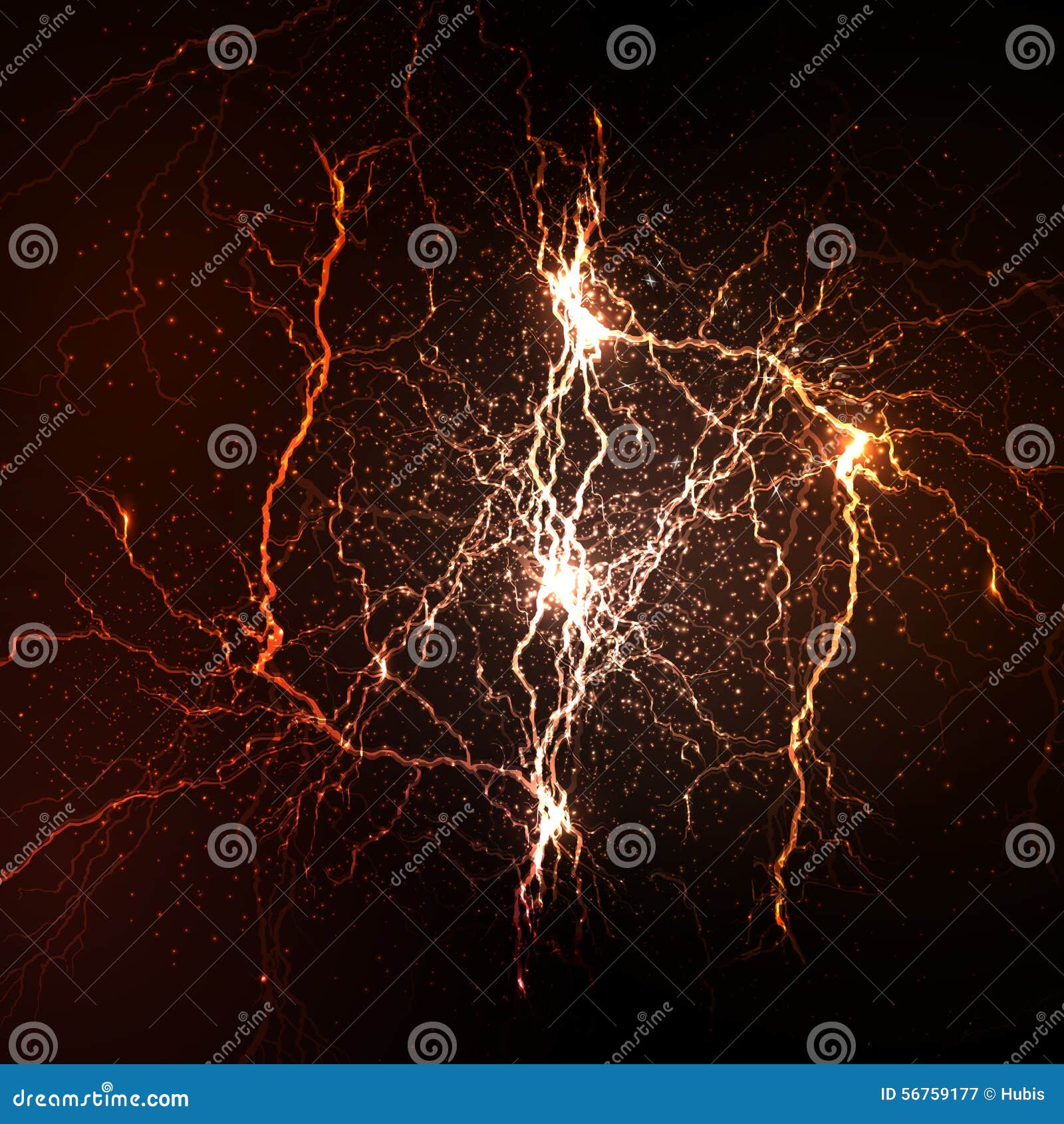 Thunderbolt Flash Background Stock Vector - Illustration of lighting ...