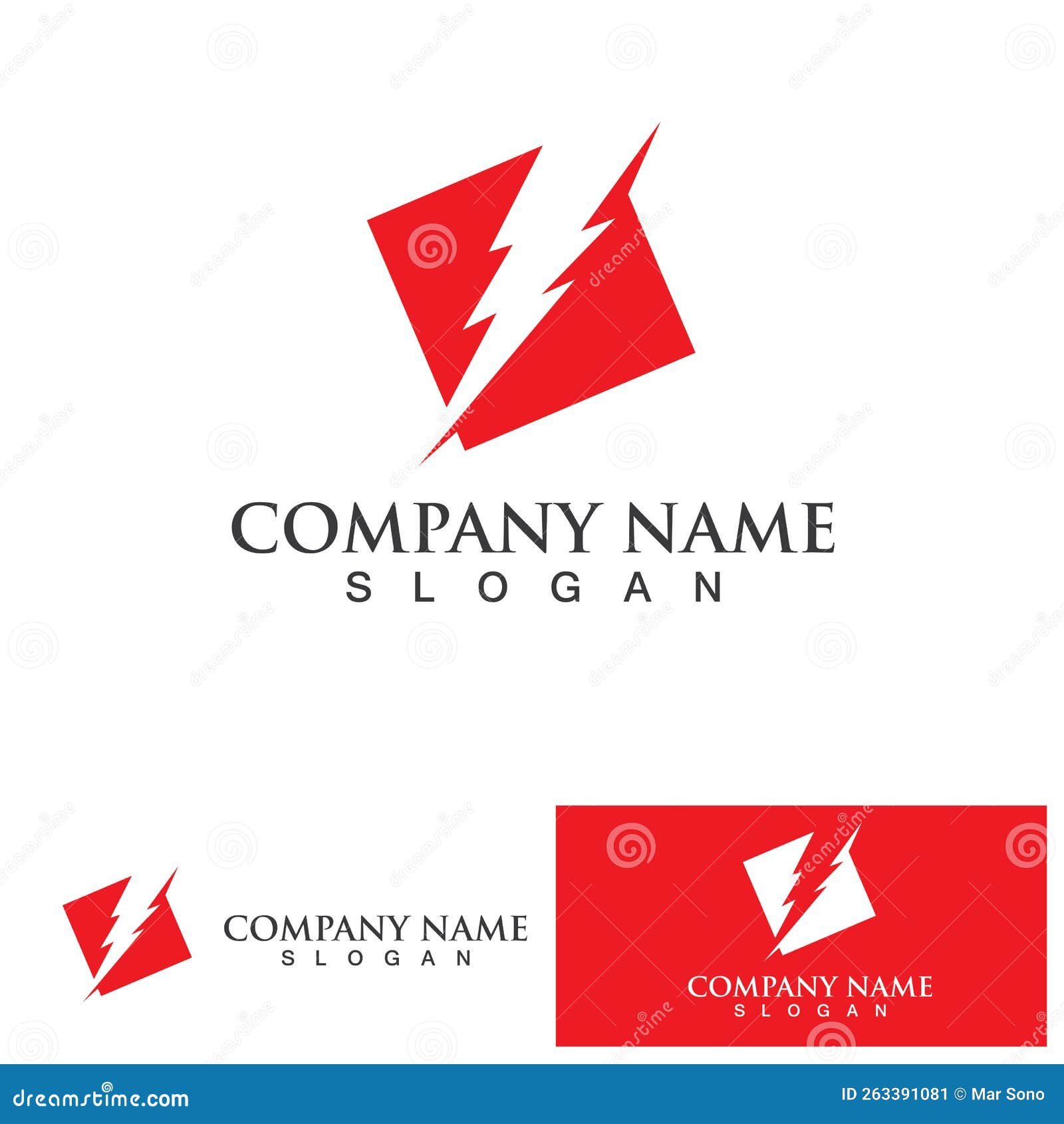 Thunderbolt Flash Logo and Symbol Vector Stock Vector - Illustration of ...