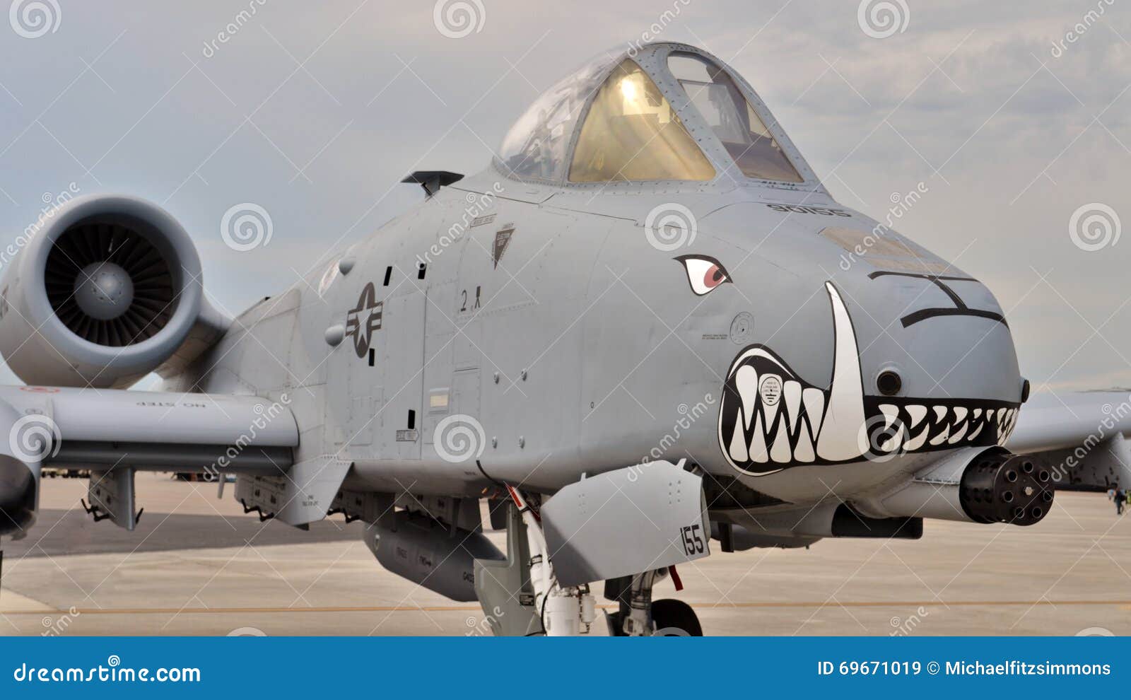 Military A10 Warthog Thunderbolt Jet Aircraft Editorial Photo ...