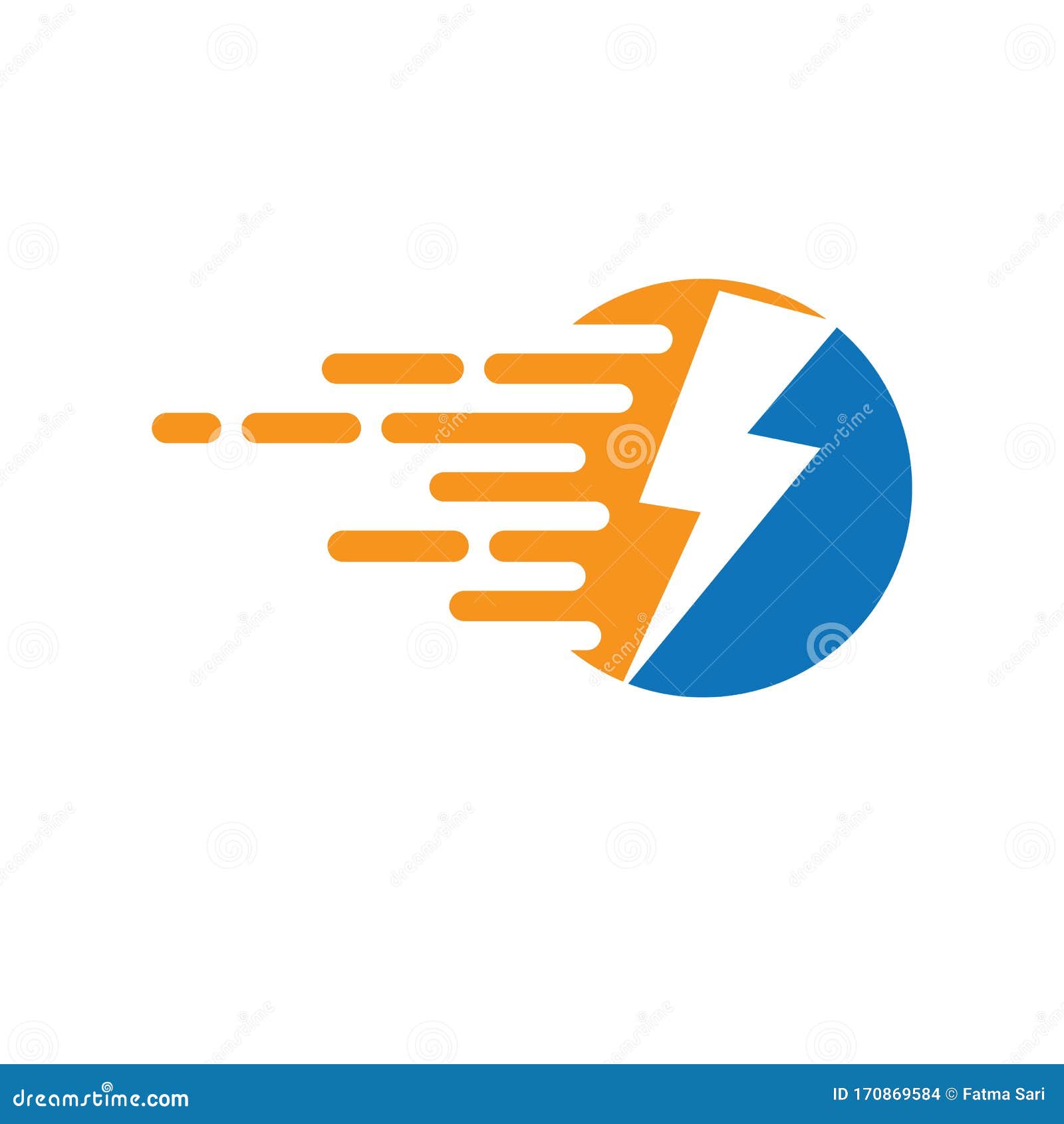 Thunderbolt Logo Vector Icon Stock Vector - Illustration of zeus ...