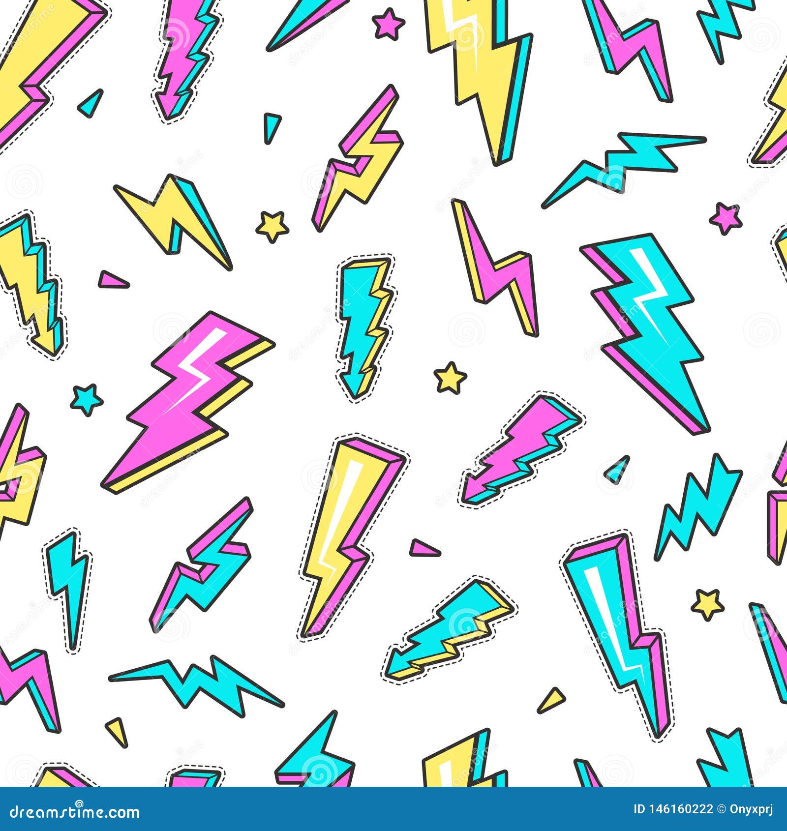 Lightning Bolt Pattern