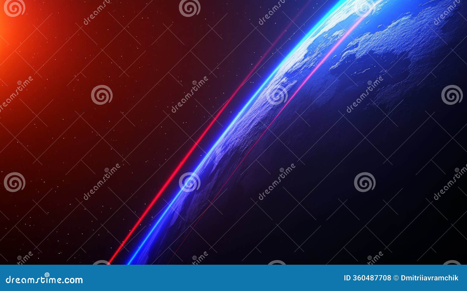 A Thunderbolt, a Single Lightning Strike, an Electrical Current Line, a ...