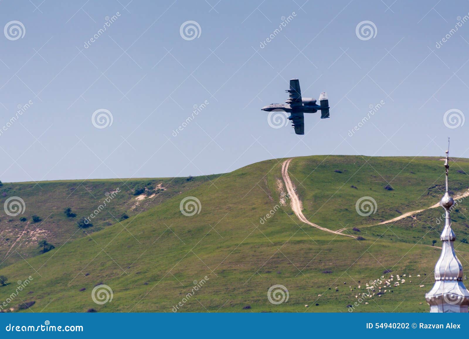 Military A10 Warthog Thunderbolt Jet Aircraft Editorial Photo ...