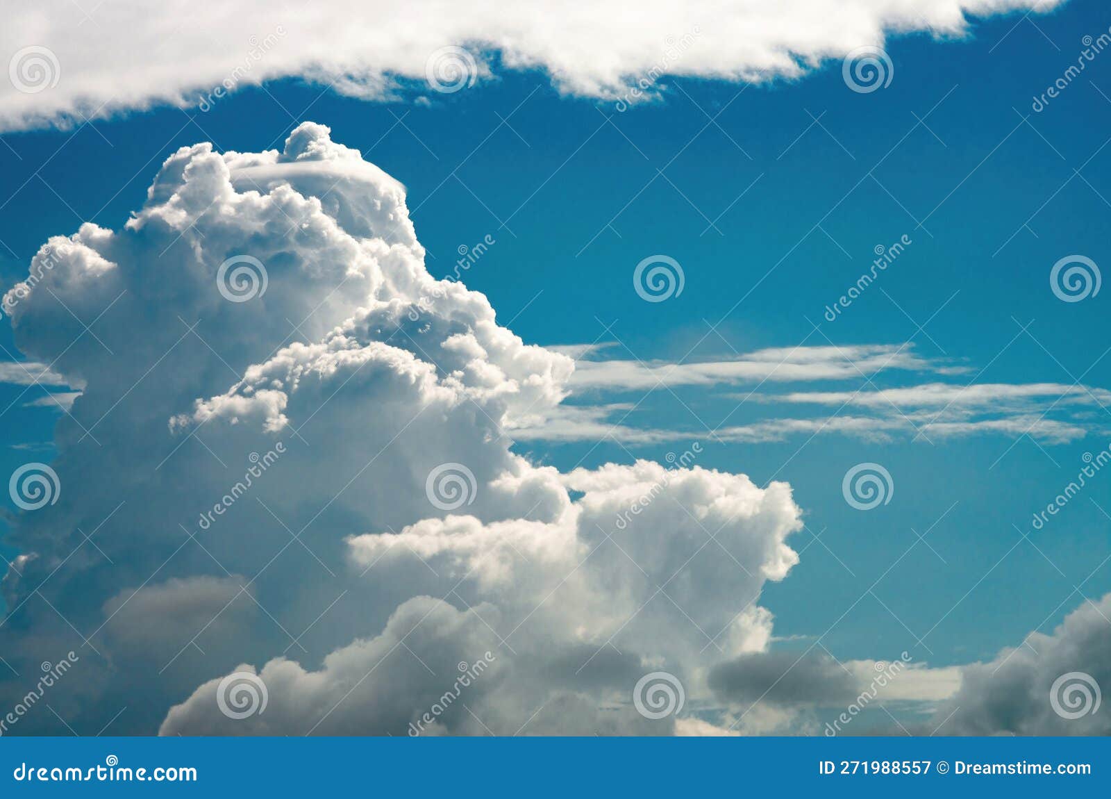 Thundercloud formation stock image. Image of distance - 271988557