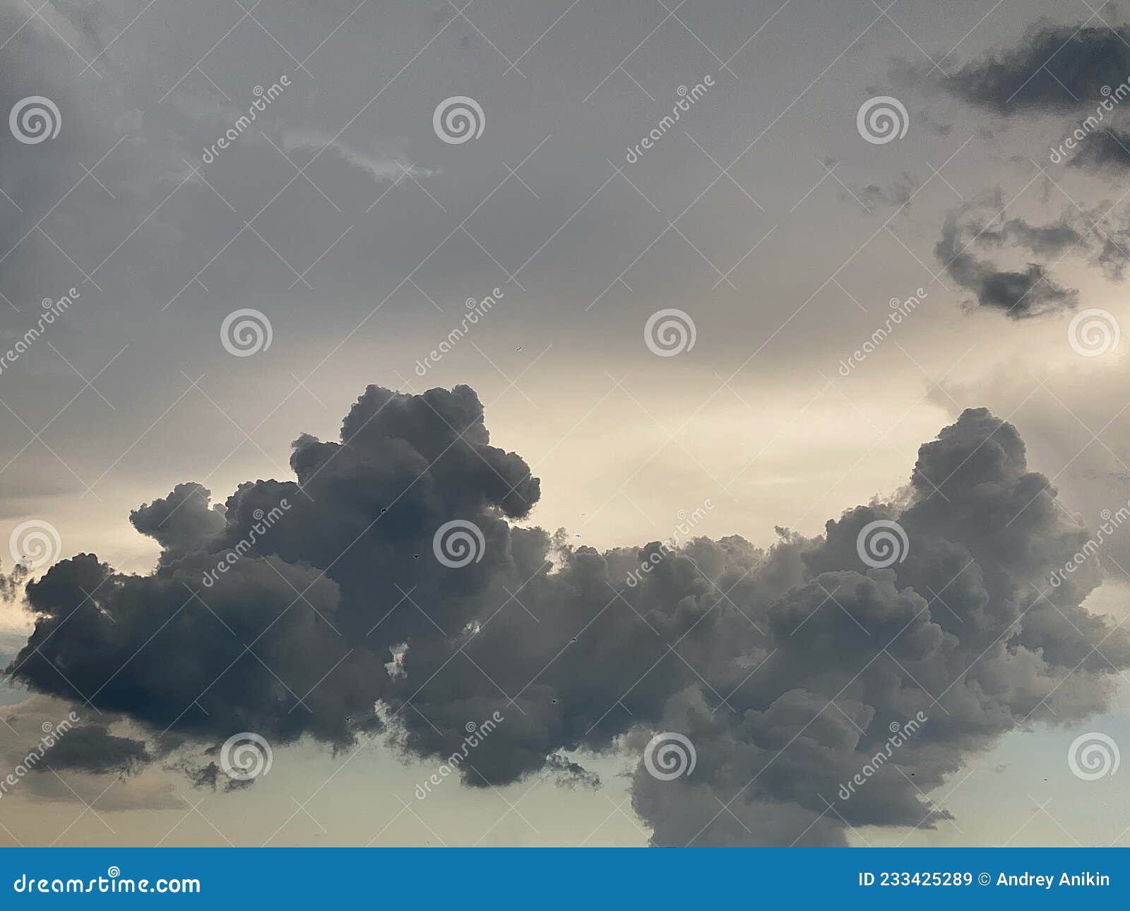 Cloud stock image. Image of thundercloud, large, cloud - 233425289