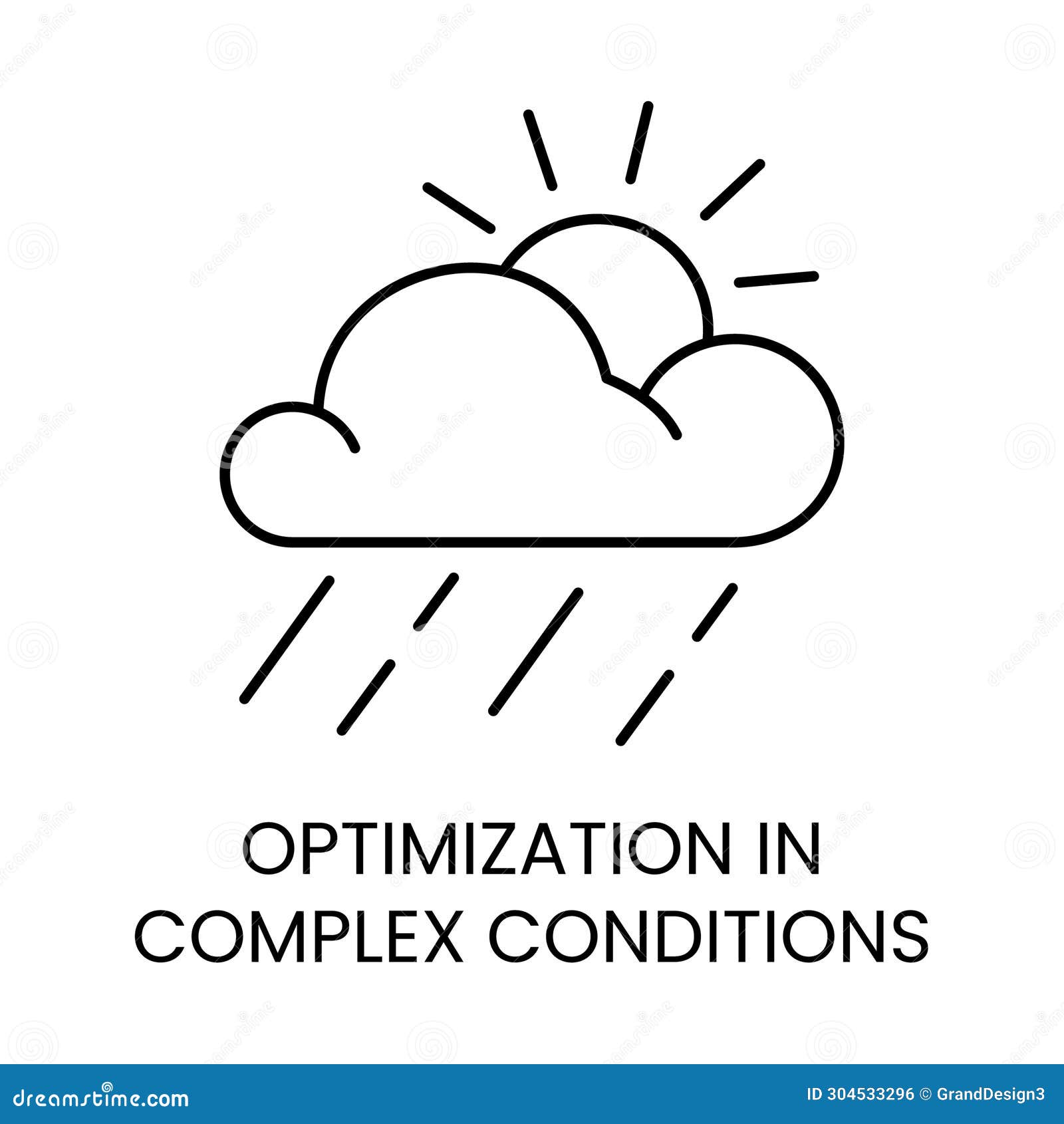Thundercloud with Small Sunny Part, Optimization in Difficult ...
