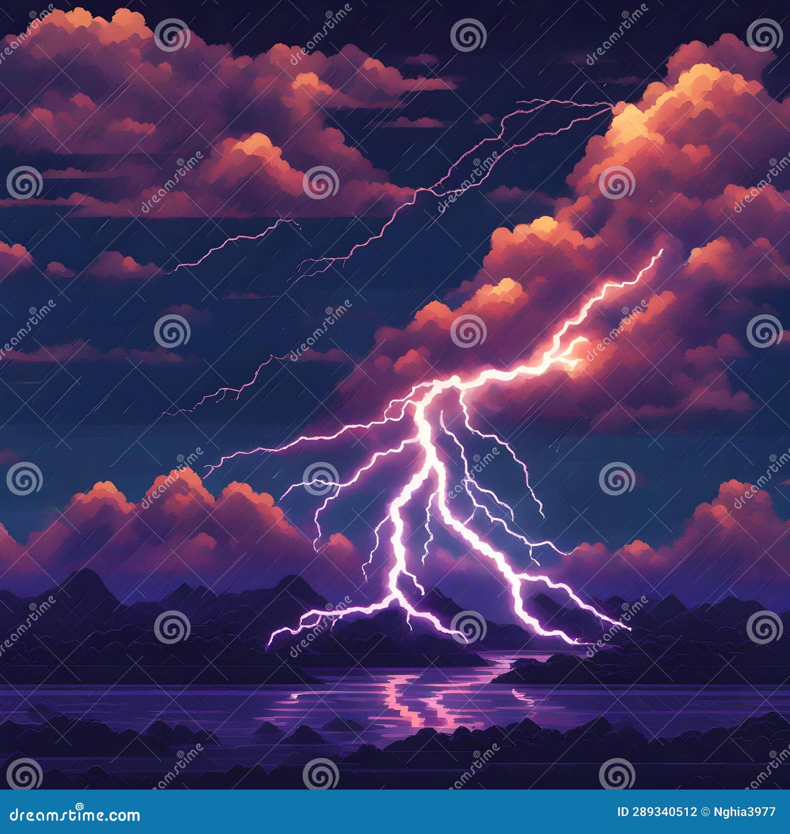 Electric Veins of Lightning Pulse through the Atmosphere, Breathing ...