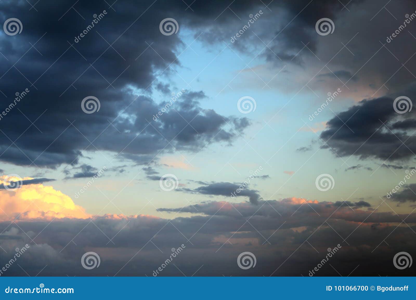 Thunderclouds stock photo. Image of transparent, abstract - 101066700