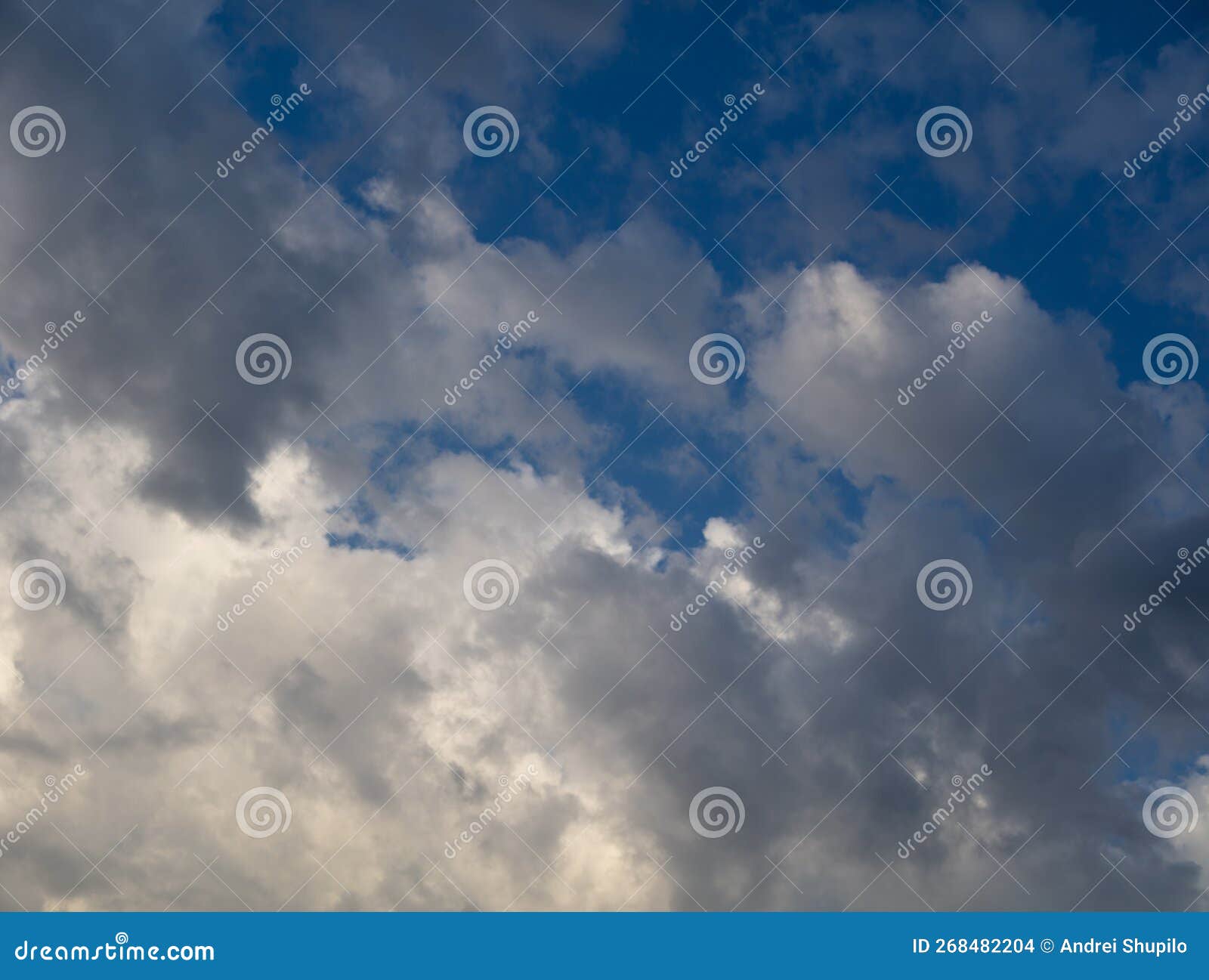 Thunderclouds in the Sky at Sunset. Stock Photo - Image of summer ...