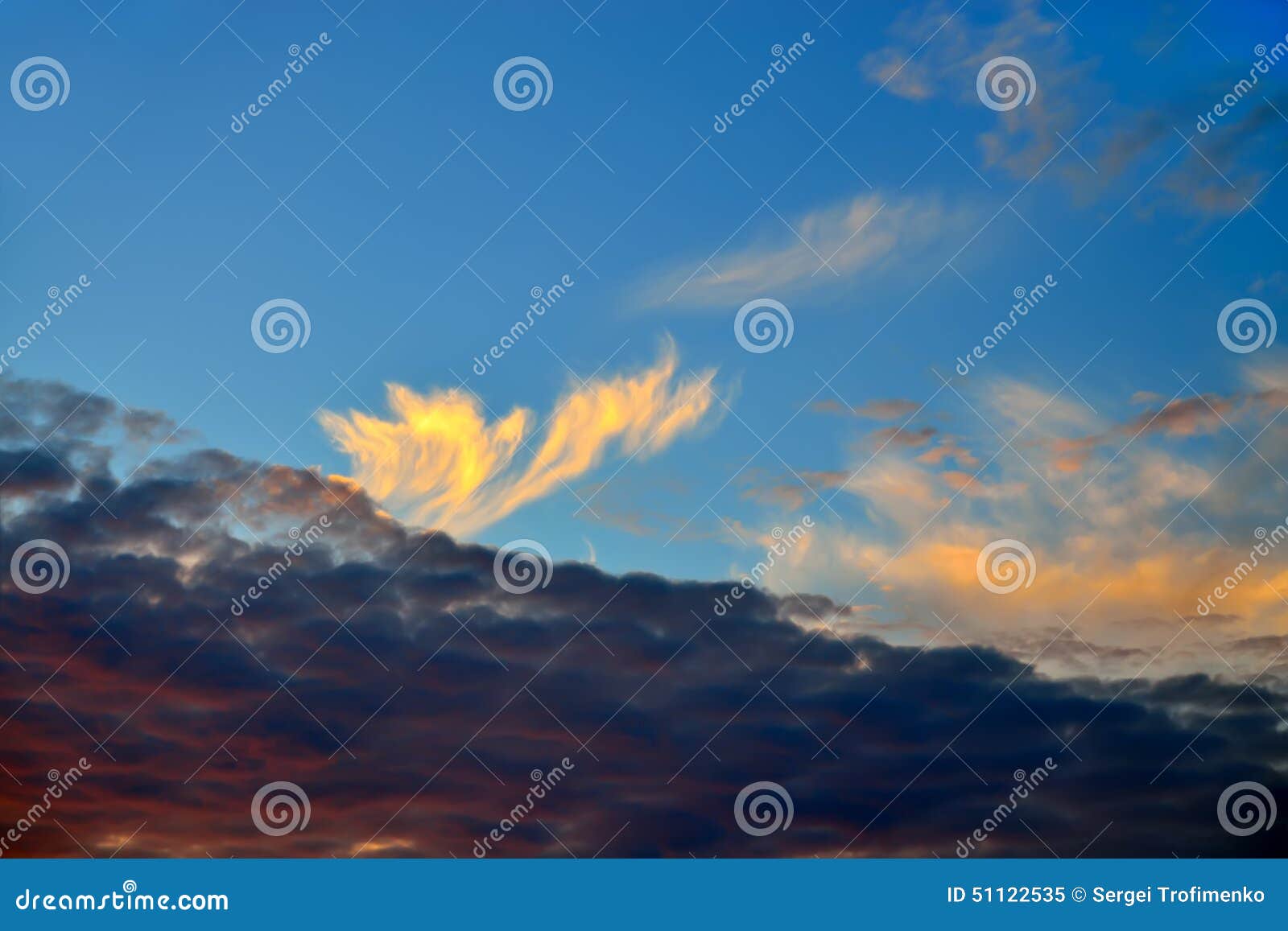 Thunderhead stock image. Image of thunderhead, dramatic - 51122535