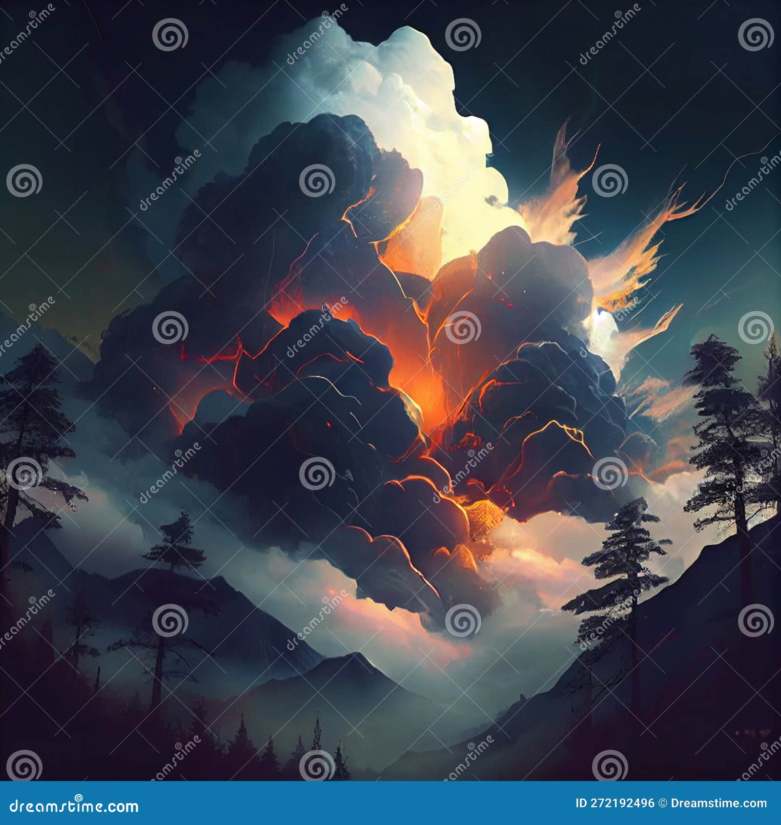 Thunderous Barrage: Thunder Can Be Heard in the Clear Sky. AI ...