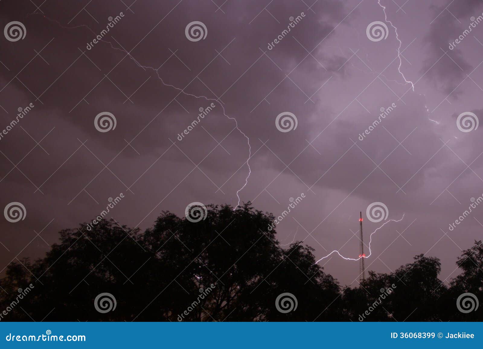 Thunderstorm stock image. Image of thunder, light, power - 36068399