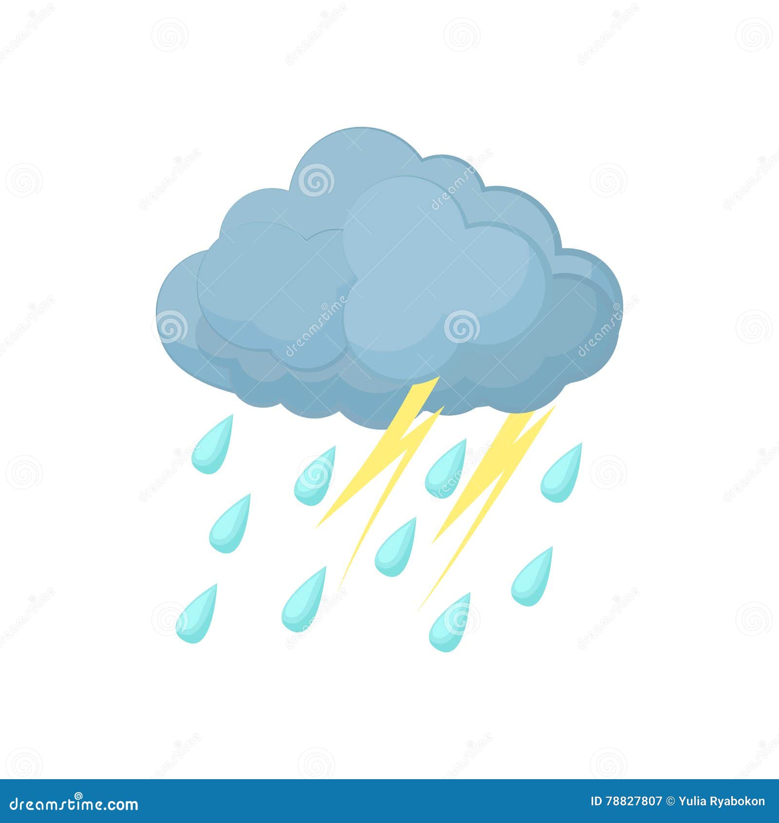 Thunderstorm Cartoons, Illustrations & Vector Stock Images - 47662 ...