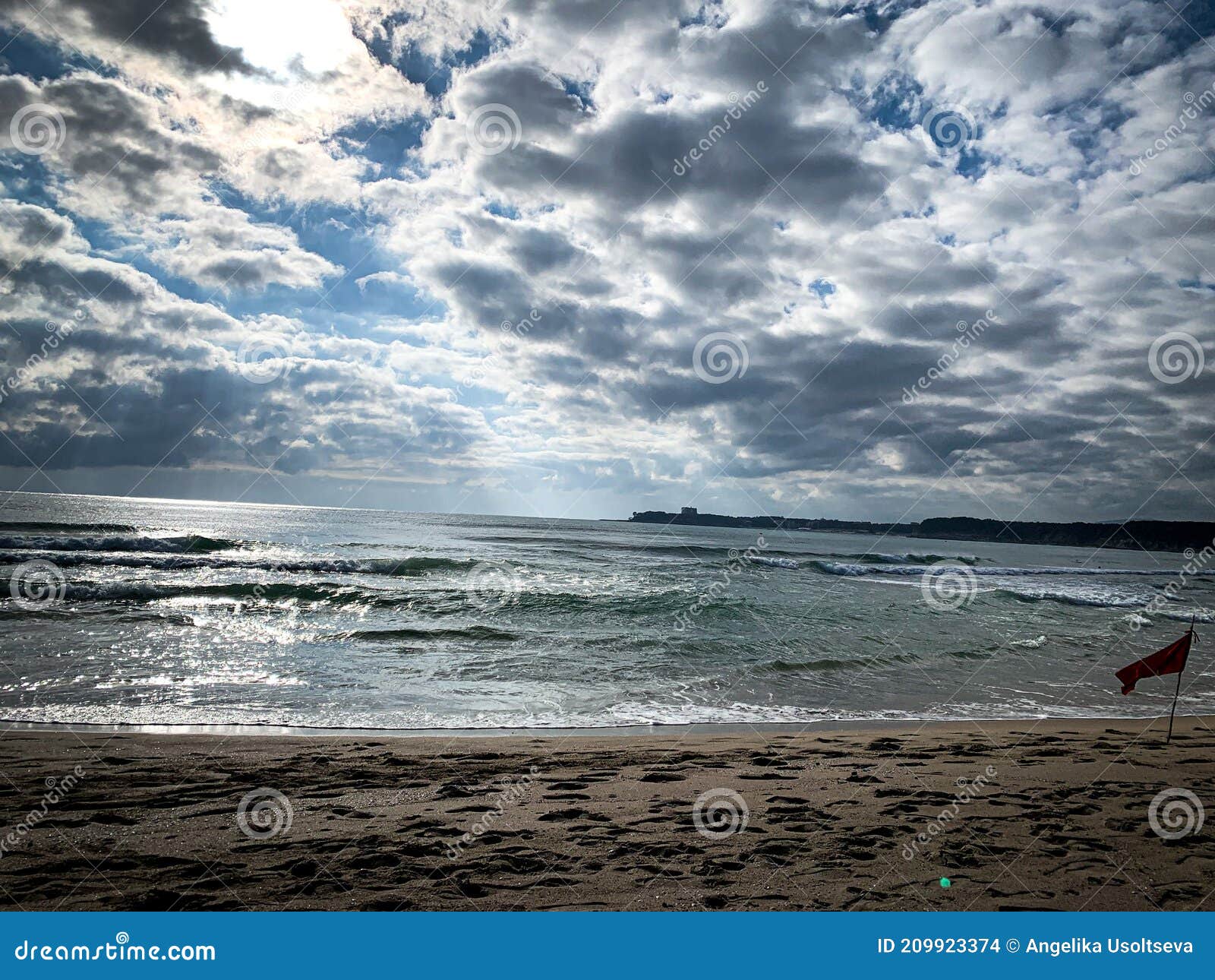 Thunderstorm coming stock photo. Image of thunderstorm - 209923374