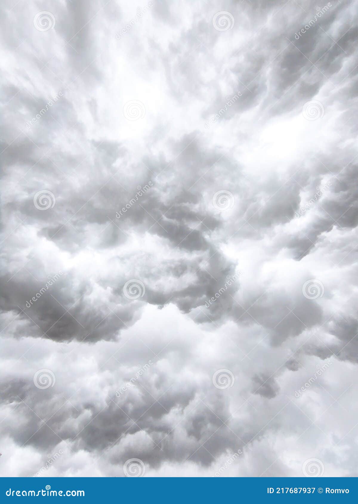 Thunderstorm Light Clouds Background Stock Image - Image of atmosphere ...