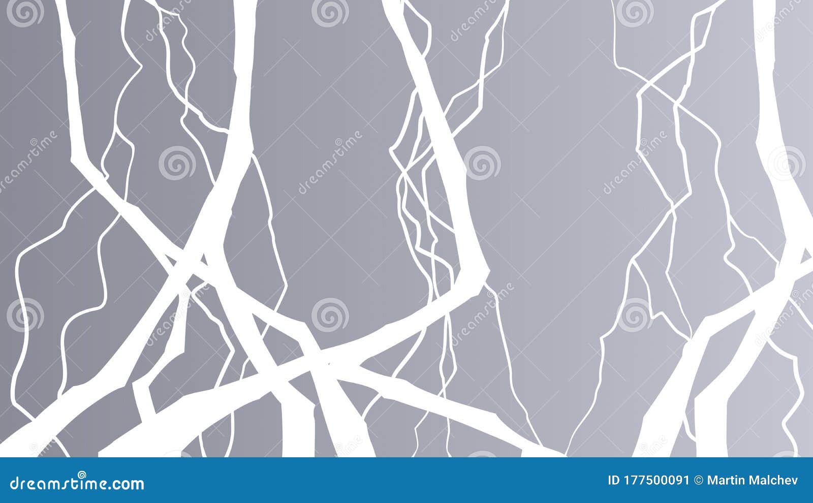 Thunderstorm Looping Background Stock Vector - Illustration of thunder ...