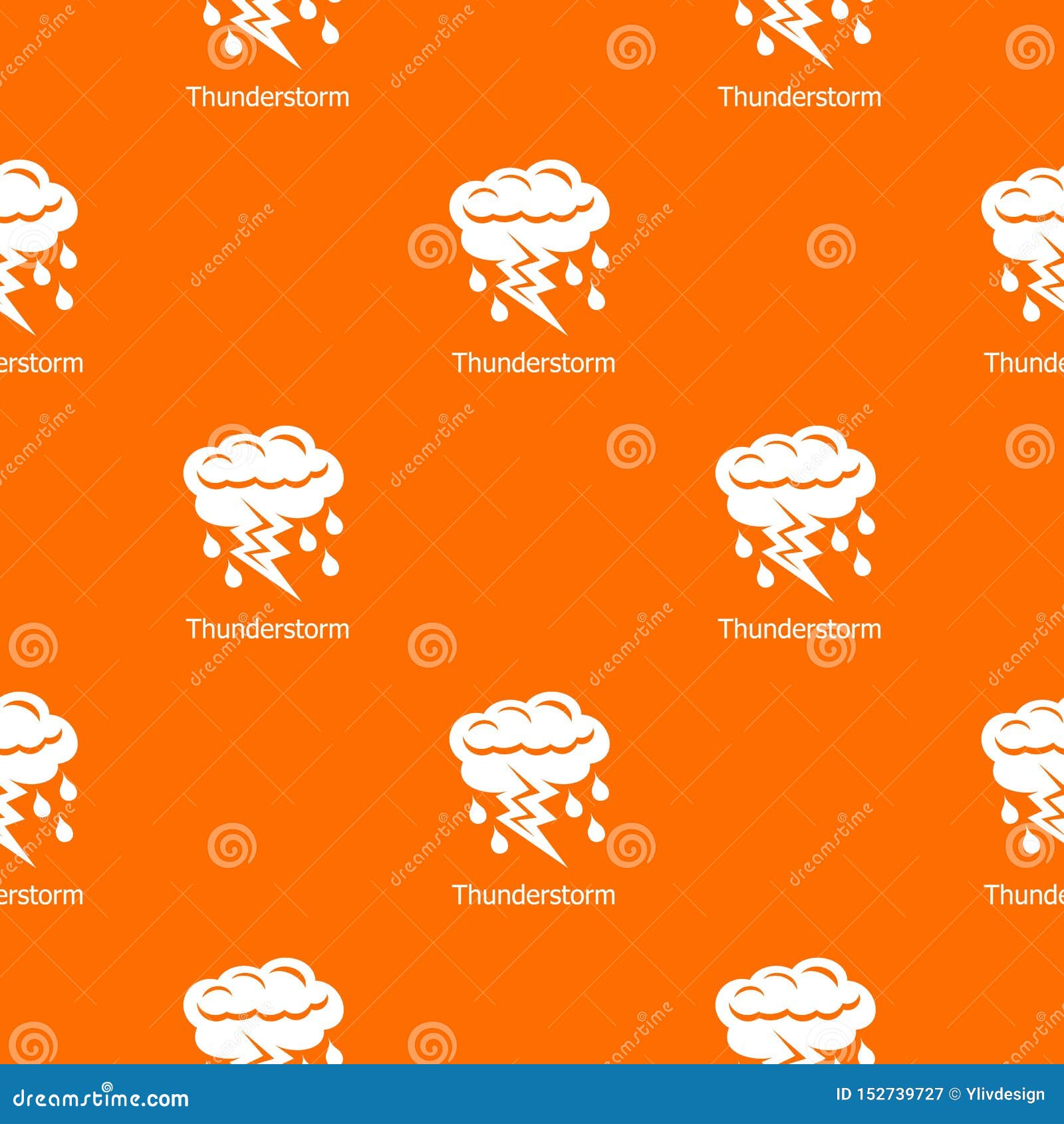 Thunderstorm Pattern. Elegant Three Dimensions Background Cartoon ...