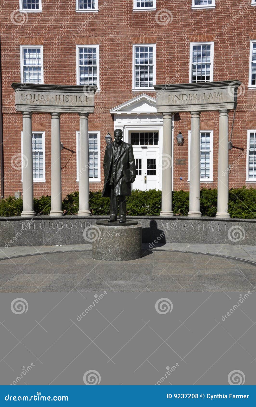 Thurgood Marshall statue stock photo. Image of maryland - 9237208