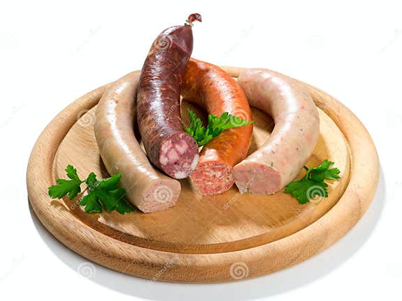 Thuringia sausage stock photo. Image of food, botifarra - 16714282