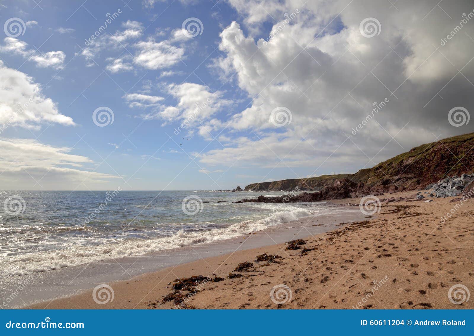 Thurlestone Bay, Devon, England Stock Photo - Image of summer, english ...
