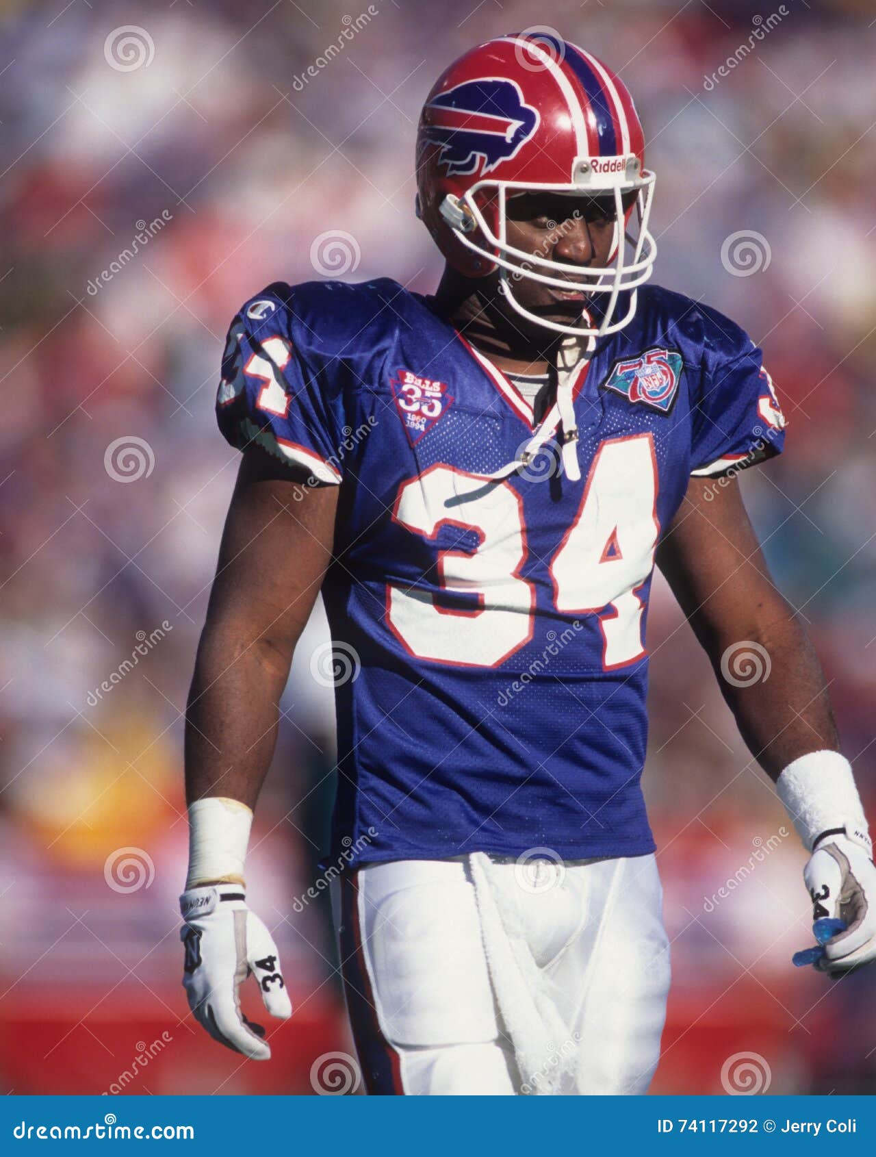 Thurman Thomas photographie éditorial. Image du nationale - 74117292