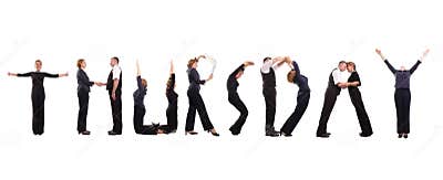 Thursday business group stock photo. Image of collective - 3468538