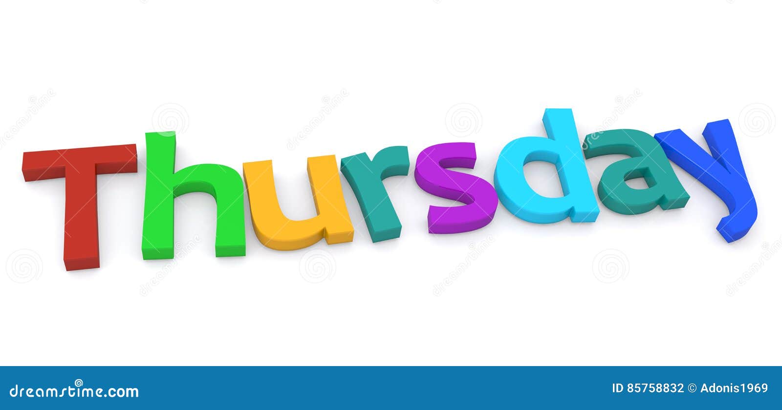Thursday illustration stock illustration. Illustration of design - 85758832