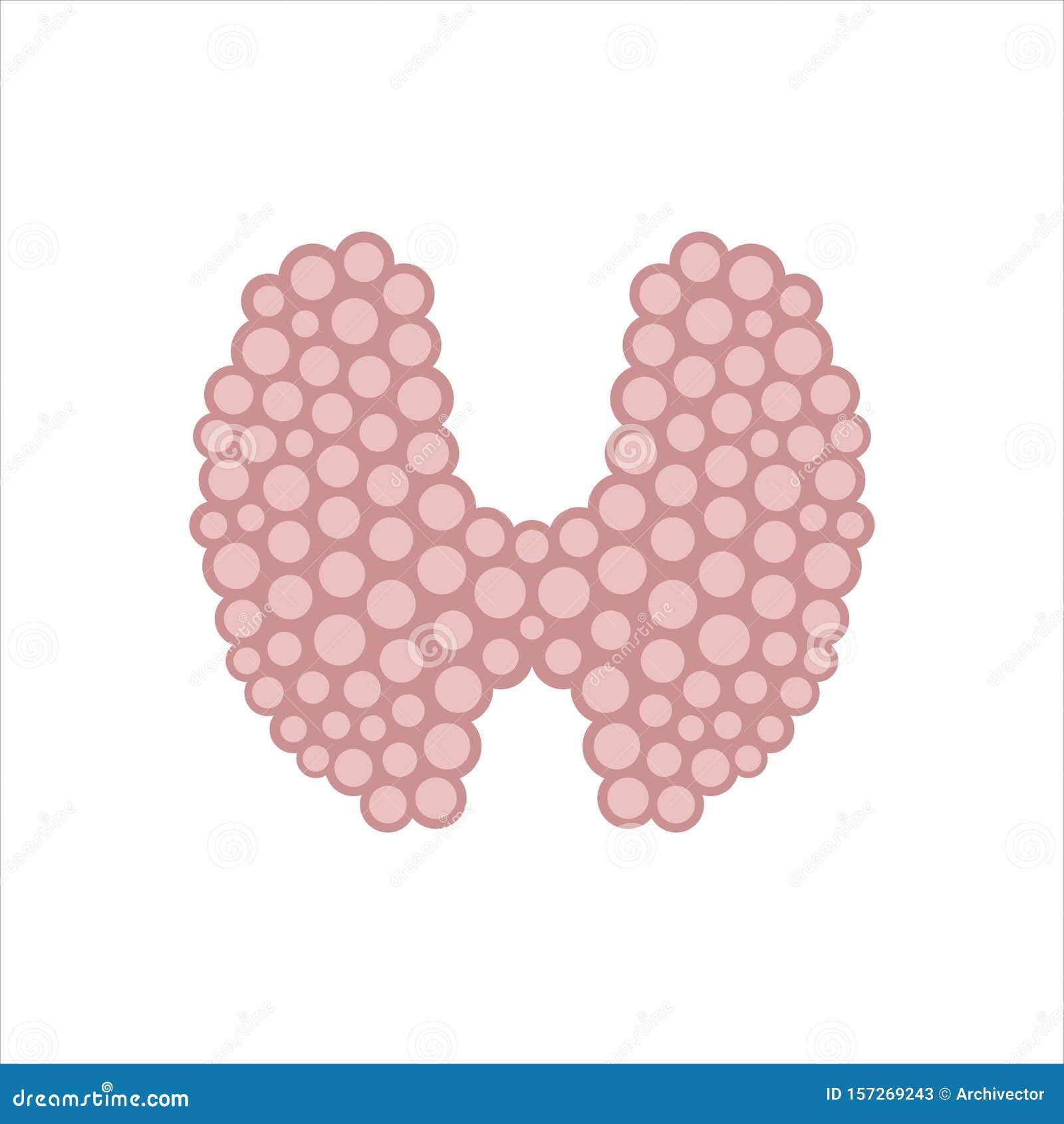 Goiter Background Concept Stock Illustration | CartoonDealer.com #57384856