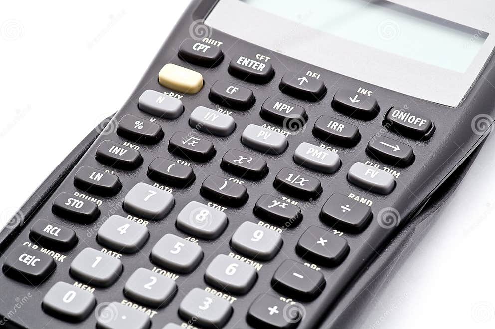 TI Calculator stock image. Image of balance, analyst, finance - 5853217