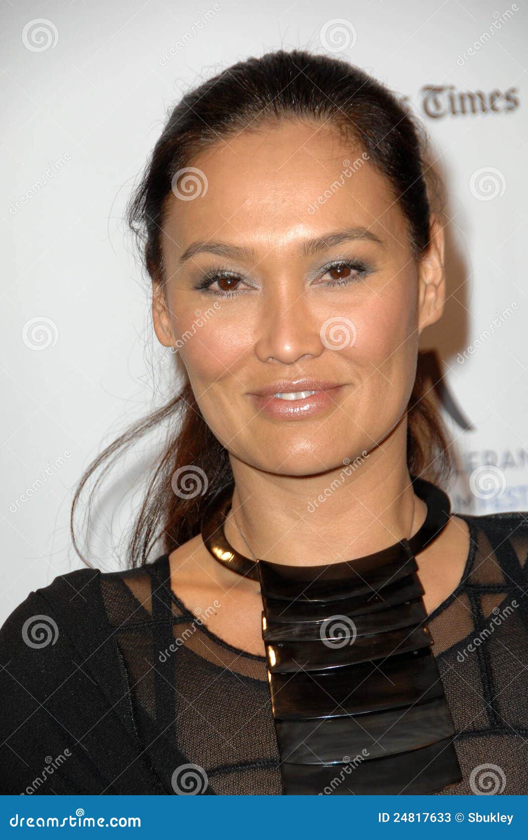 Tia Carrere editorial stock photo. Image of inaugural - 24817633