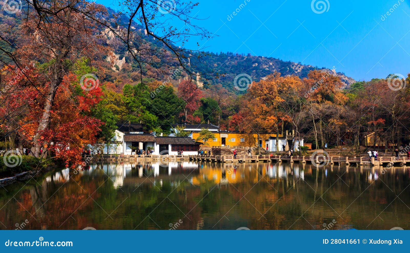 Tian Ping mountain stock image. Image of tree, mountain - 28041661